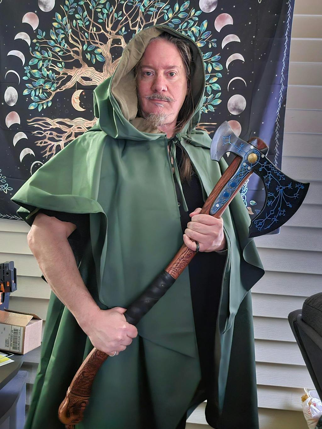 Knightweave Waterproof Scout Cloak | Hooded Outdoor Adventure Cape