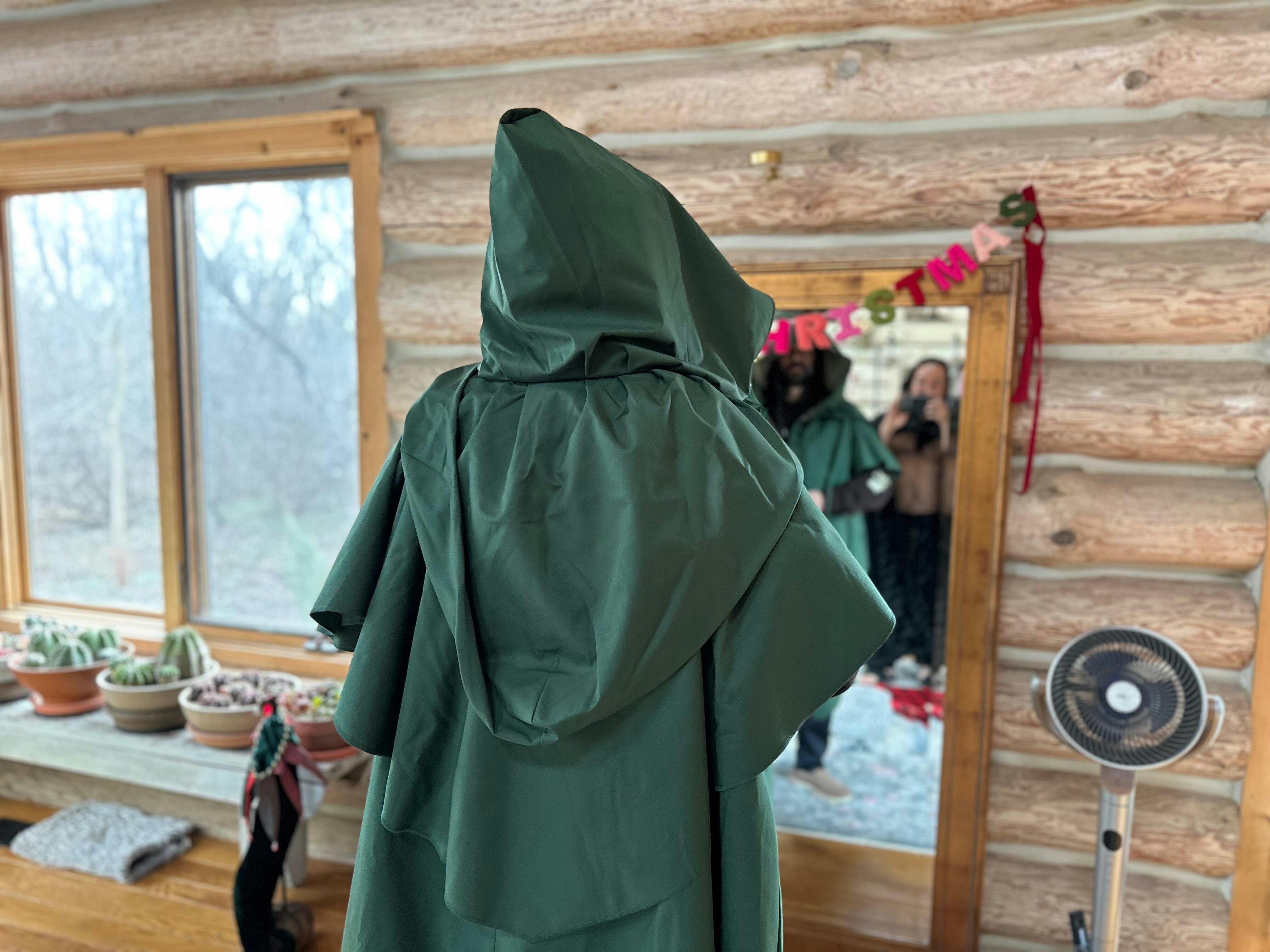 Knightweave Waterproof Scout Cloak | Hooded Outdoor Adventure Cape