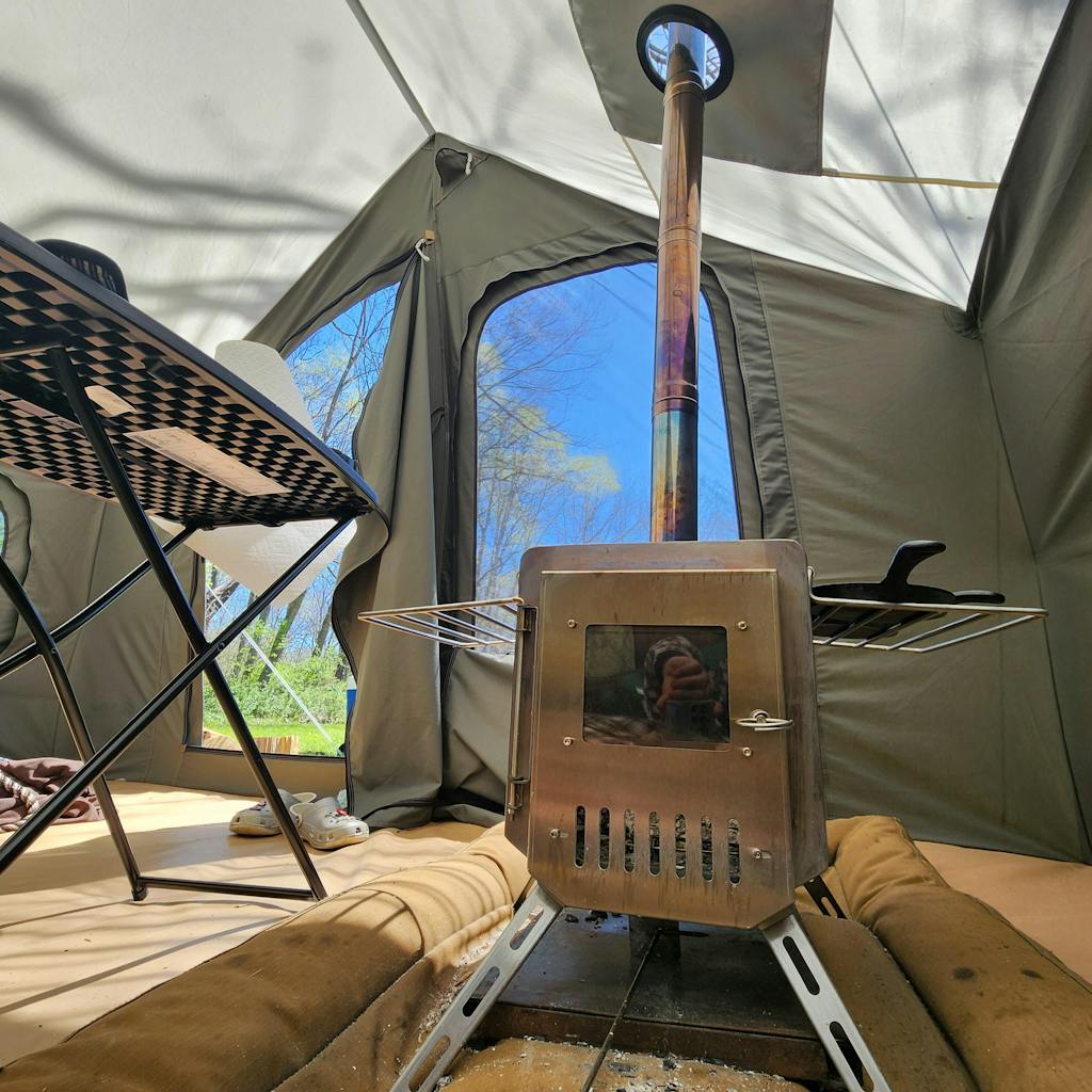 10x10 Cabin Lodge Tent (Stove Ready) – Kodiak Canvas