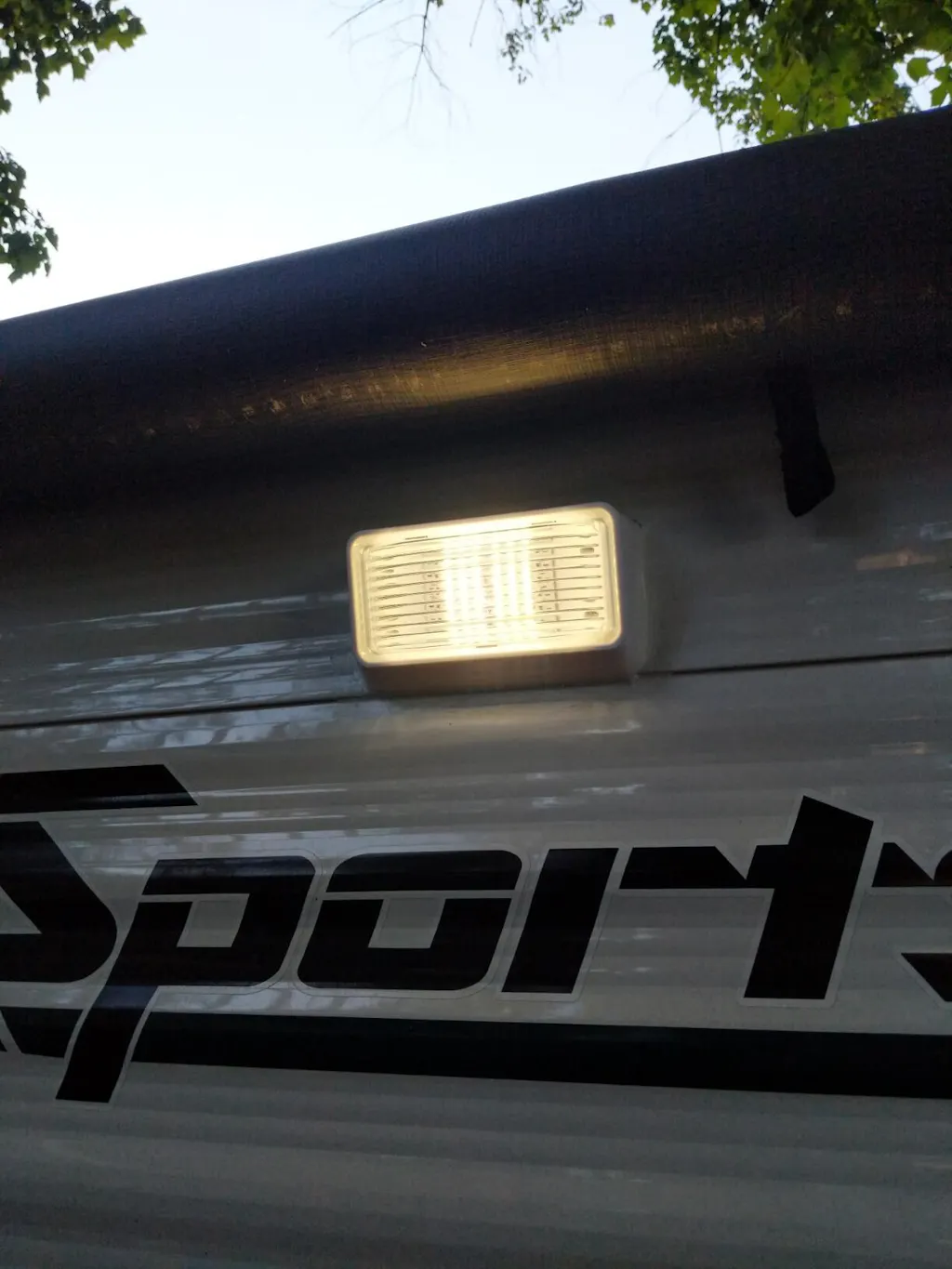 Kohree 12V LED RV Porch Light | 2 Lens Porch Light for Camper Exterior