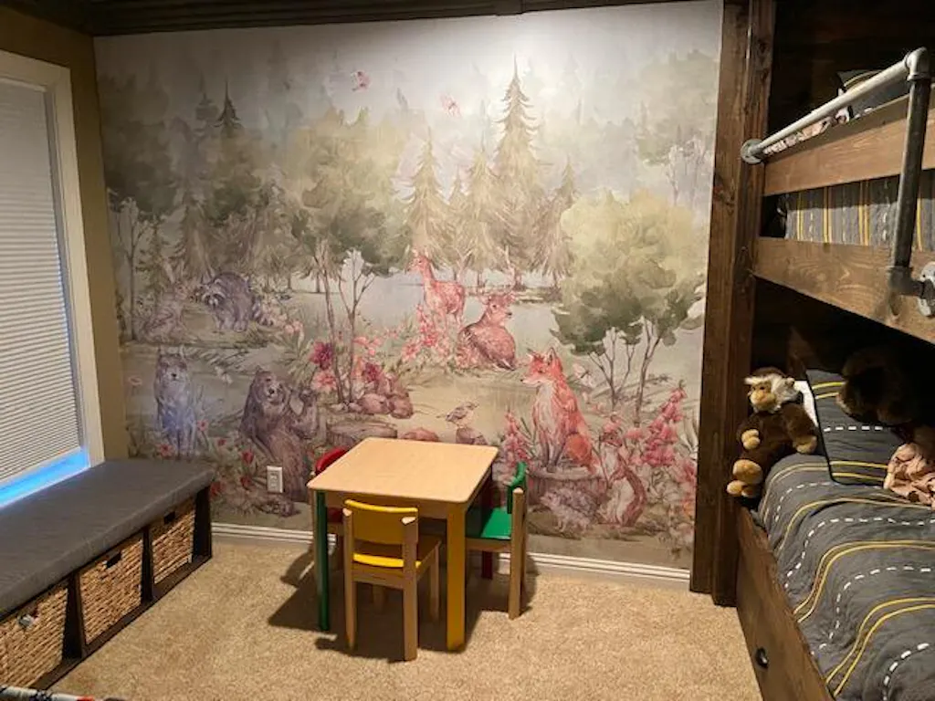 Woodland Storybook Mural – Koko Art Shop