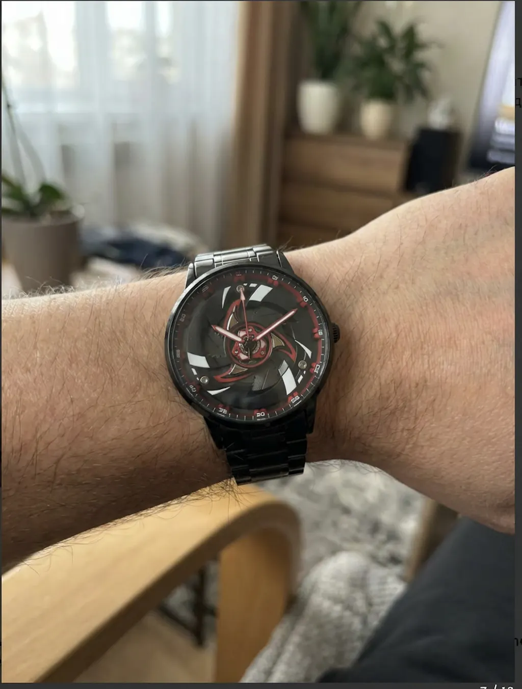 Sasuke Sharingan Spinning Watch | Naruto Anime Watch – Konohawatches