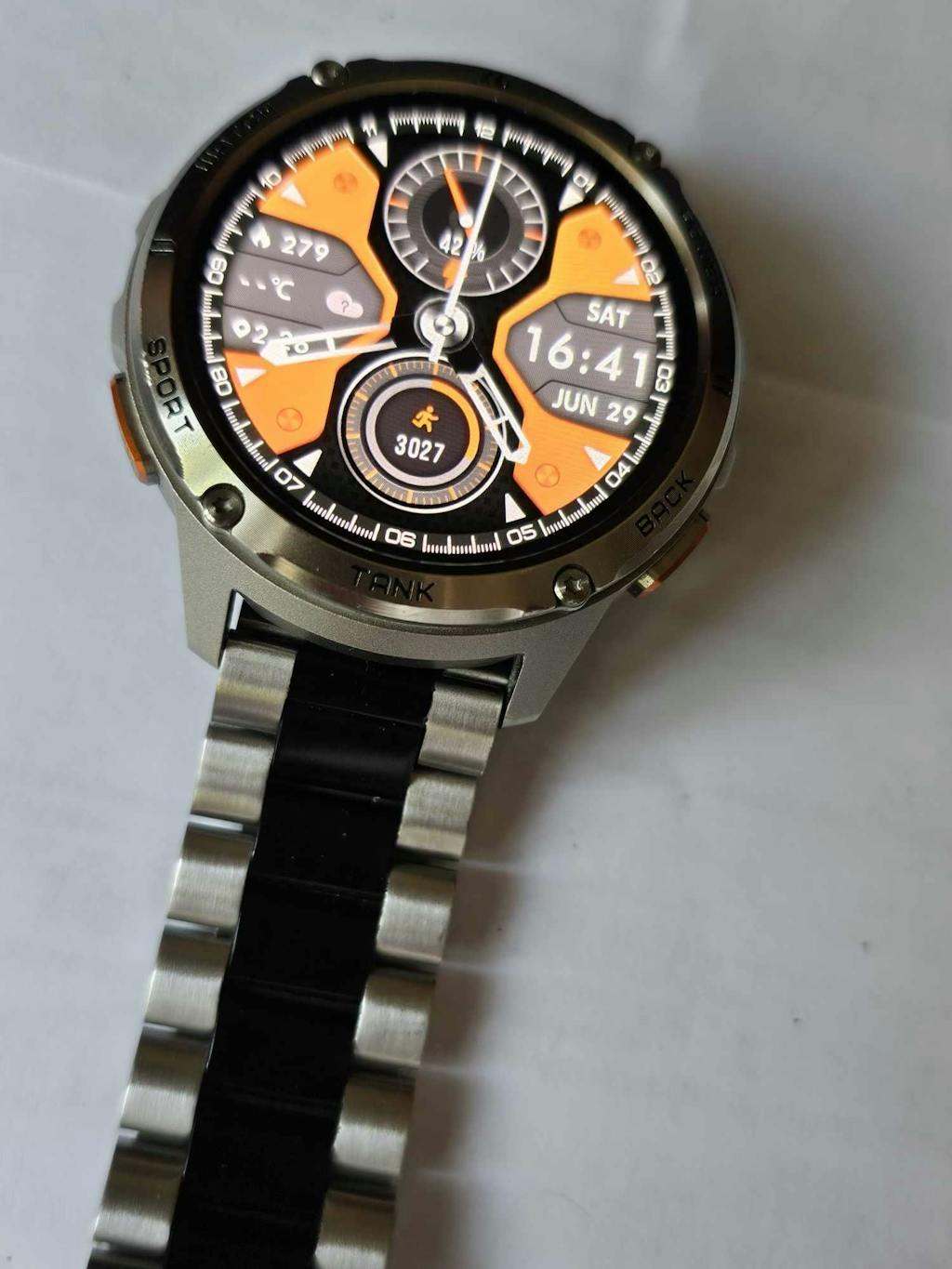 Durable Watch , Stainless Steel Smartwatch