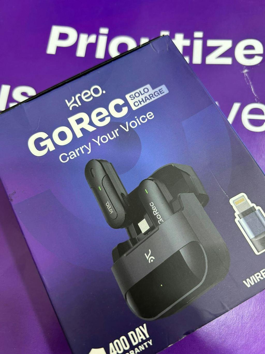GoRec Professional Wireless Mic – Kreo