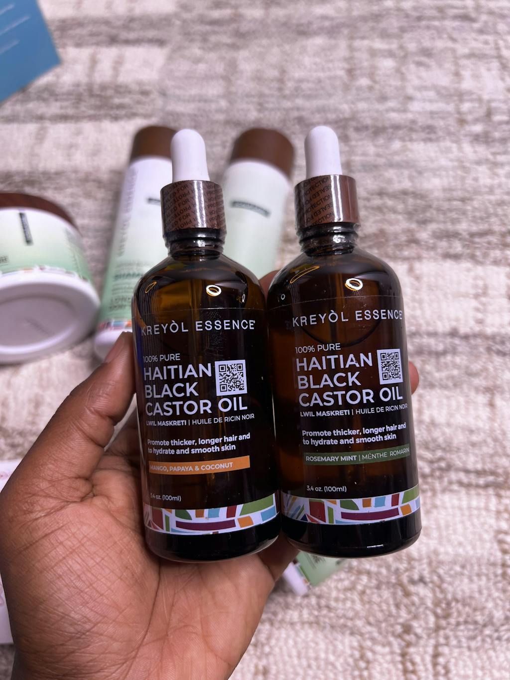 Haitian Black Castor Oil | Kreyol Essence