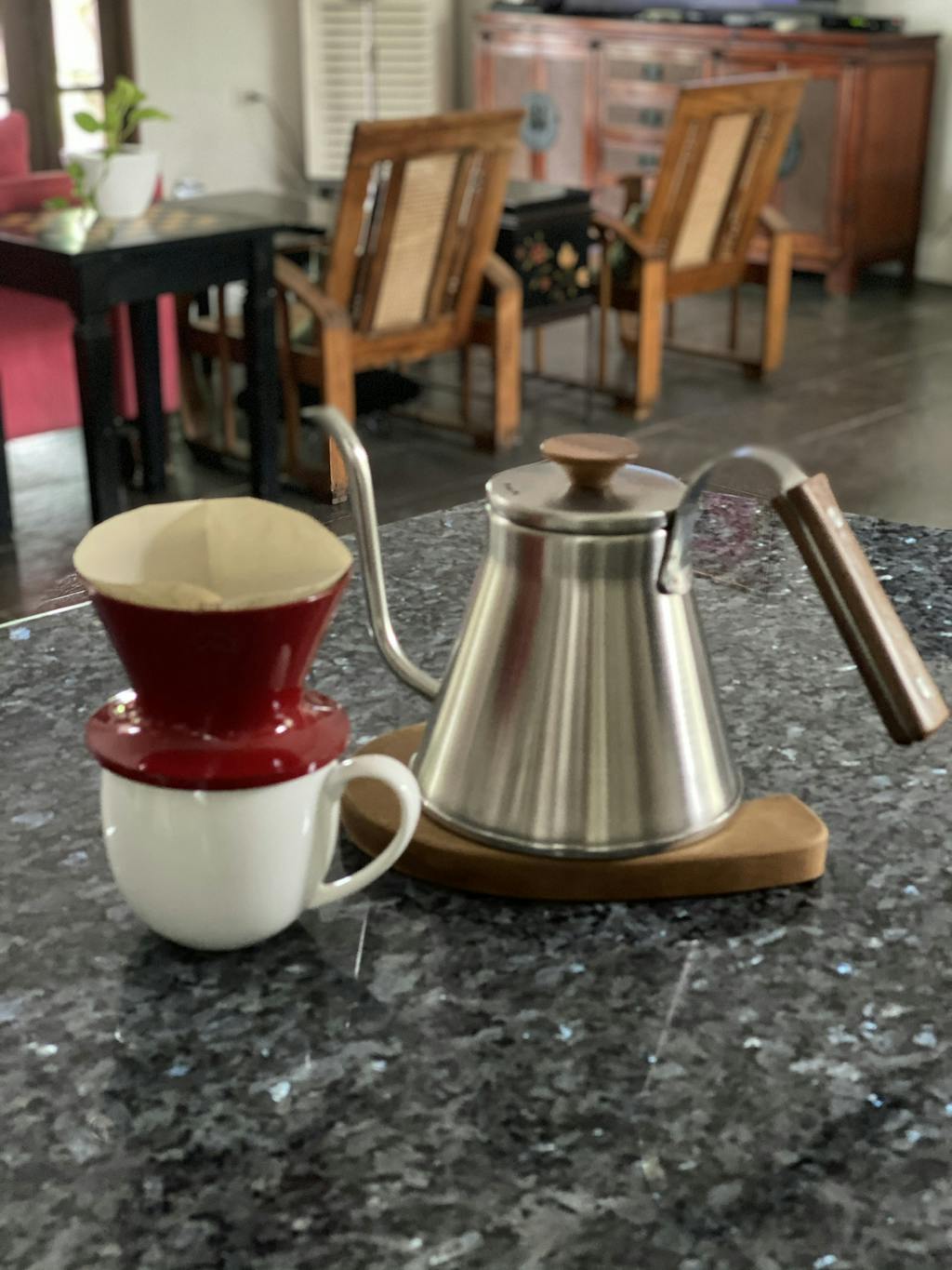 Yasukiyo Wooden Dripper - URUSHI - Kurasu