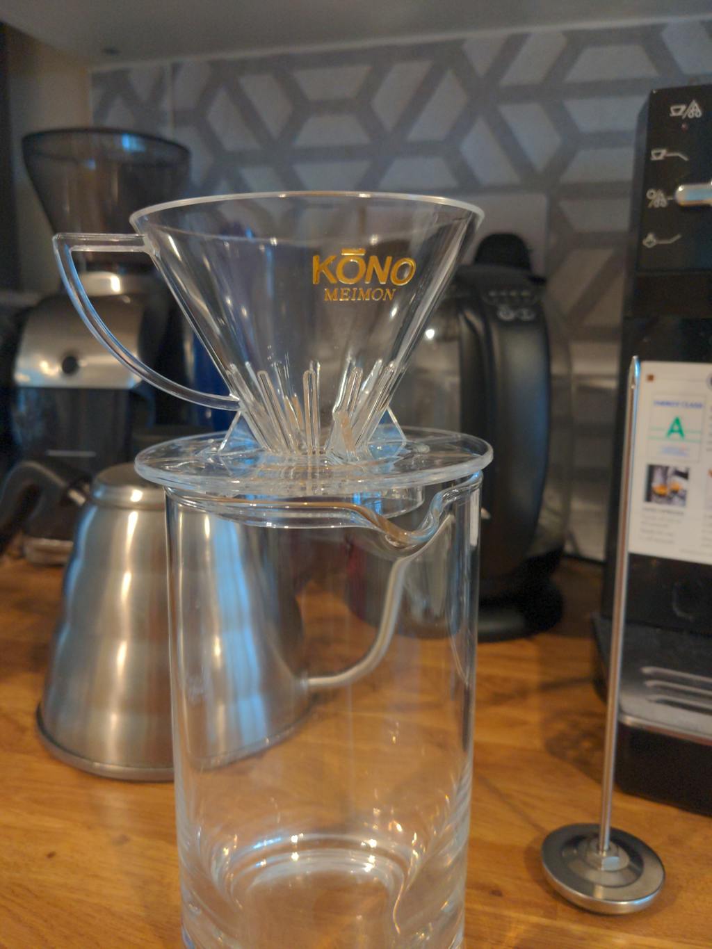 KONO Meimon Dripper Clear - Kurasu