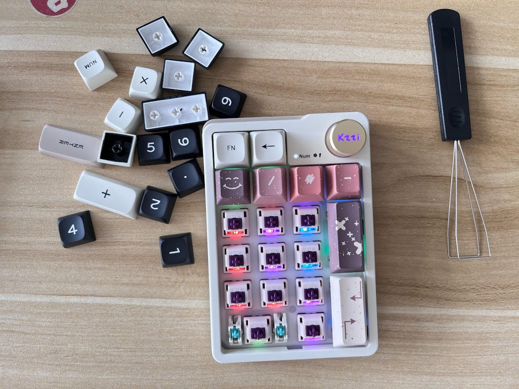 KZZI K20 Multi-function Knob Mechanical Keeboard Numpad – Kzzi store