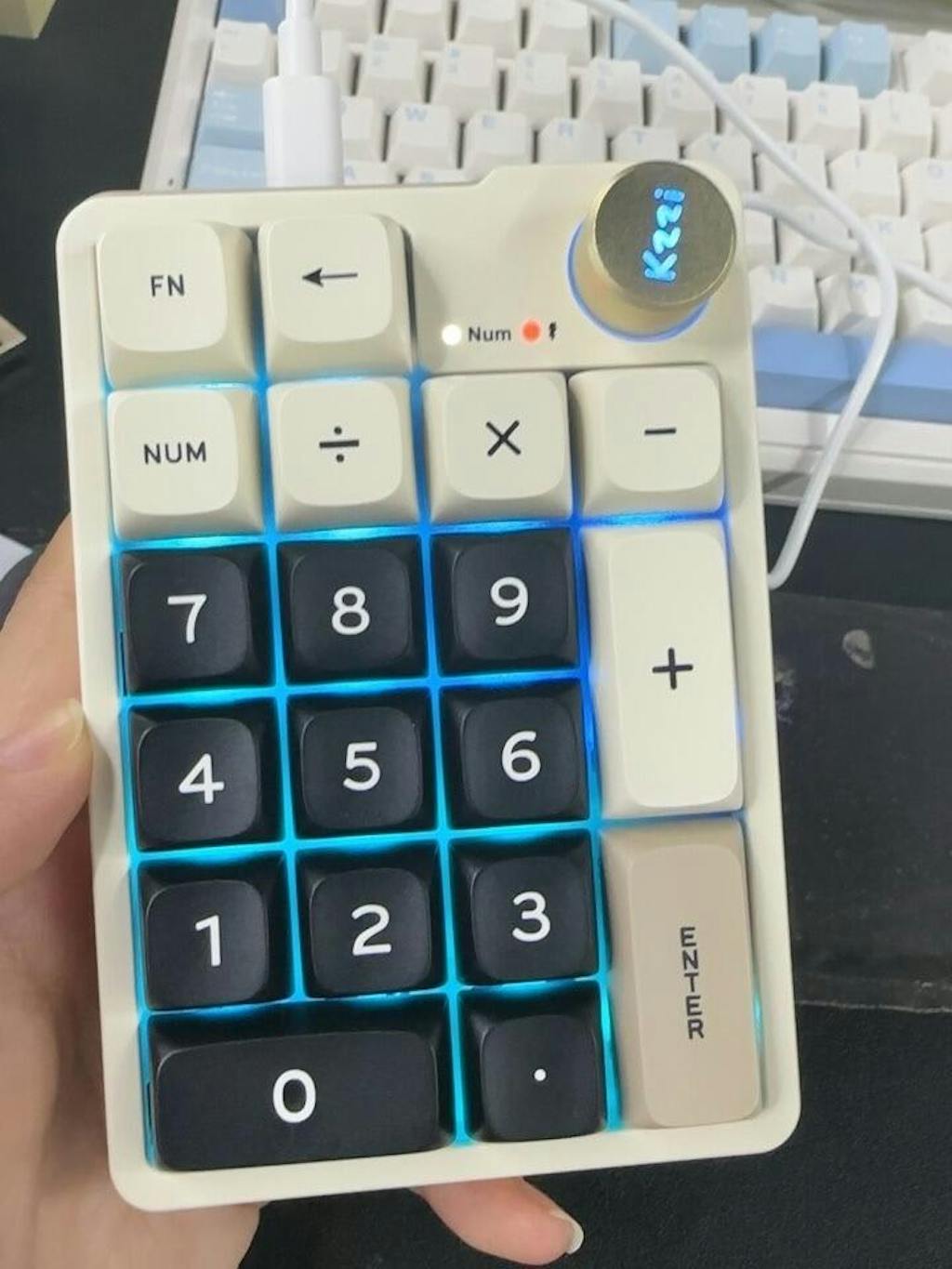 KZZI K20 Multi-function Knob Mechanical Keeboard Numpad – Kzzi store