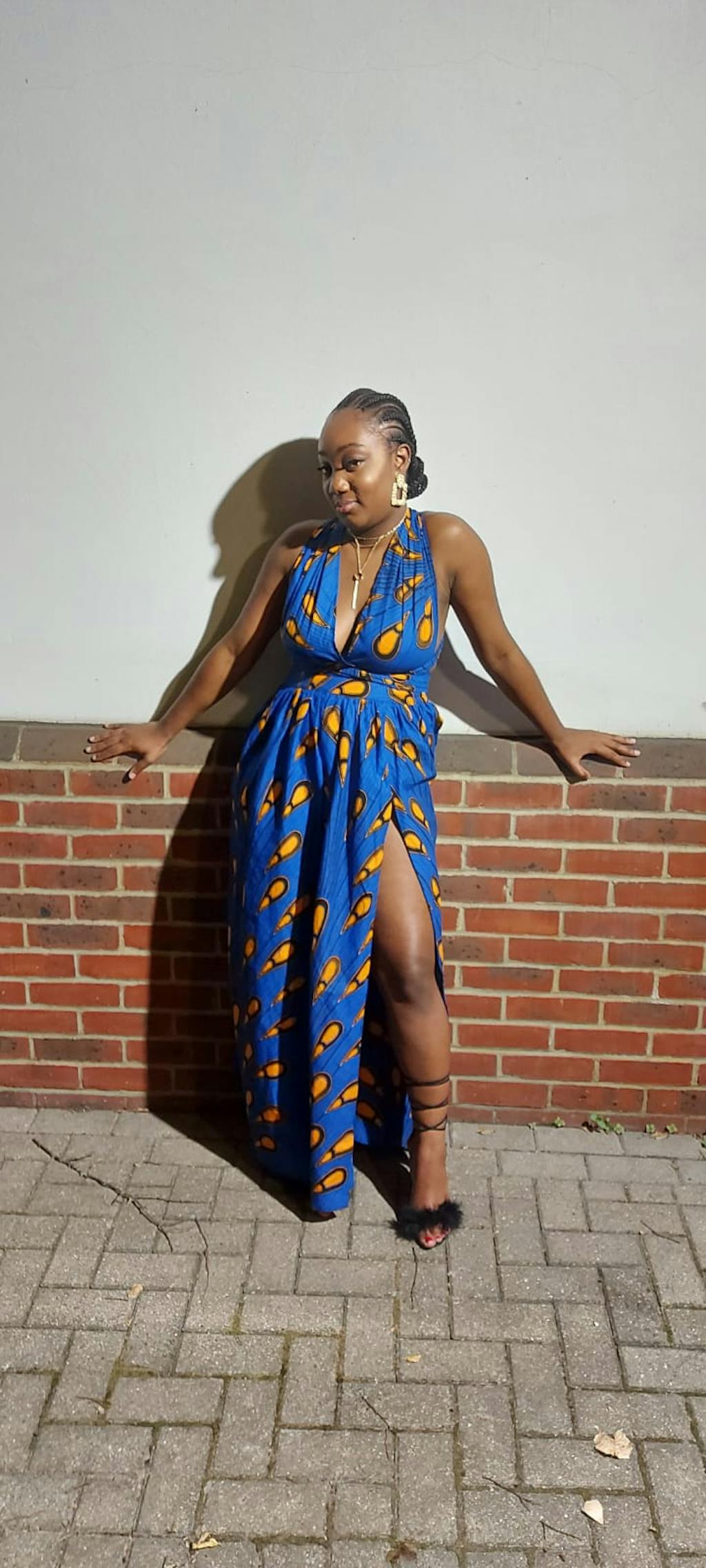 African Print Maxi Dresses | ELLA Infinity Africant Print Maxi Dress ...