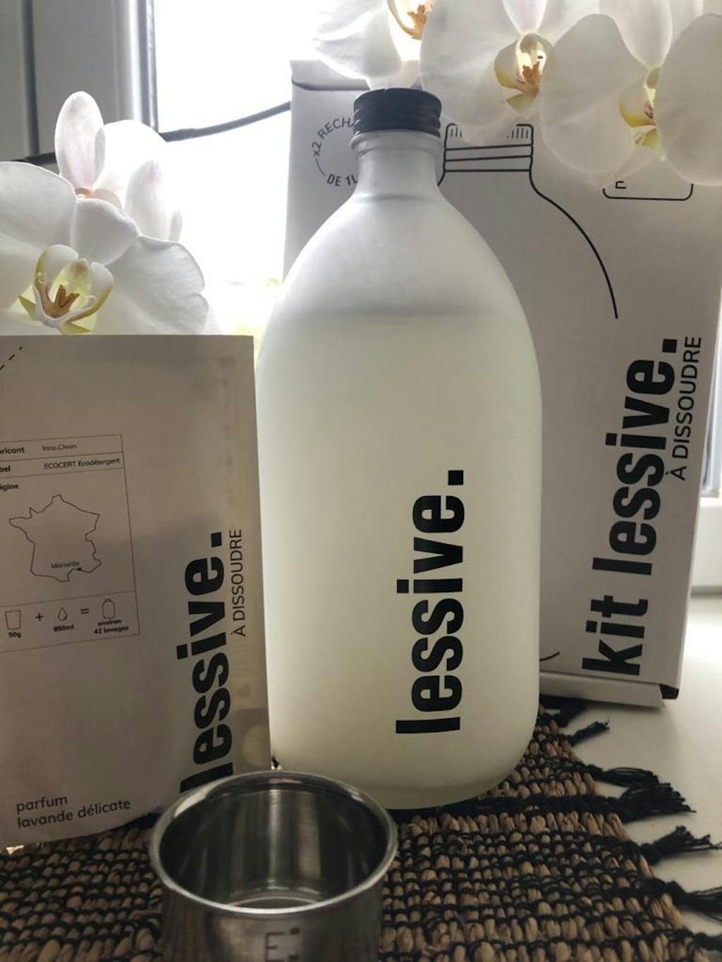 Lessive liquide – la marque en moins
