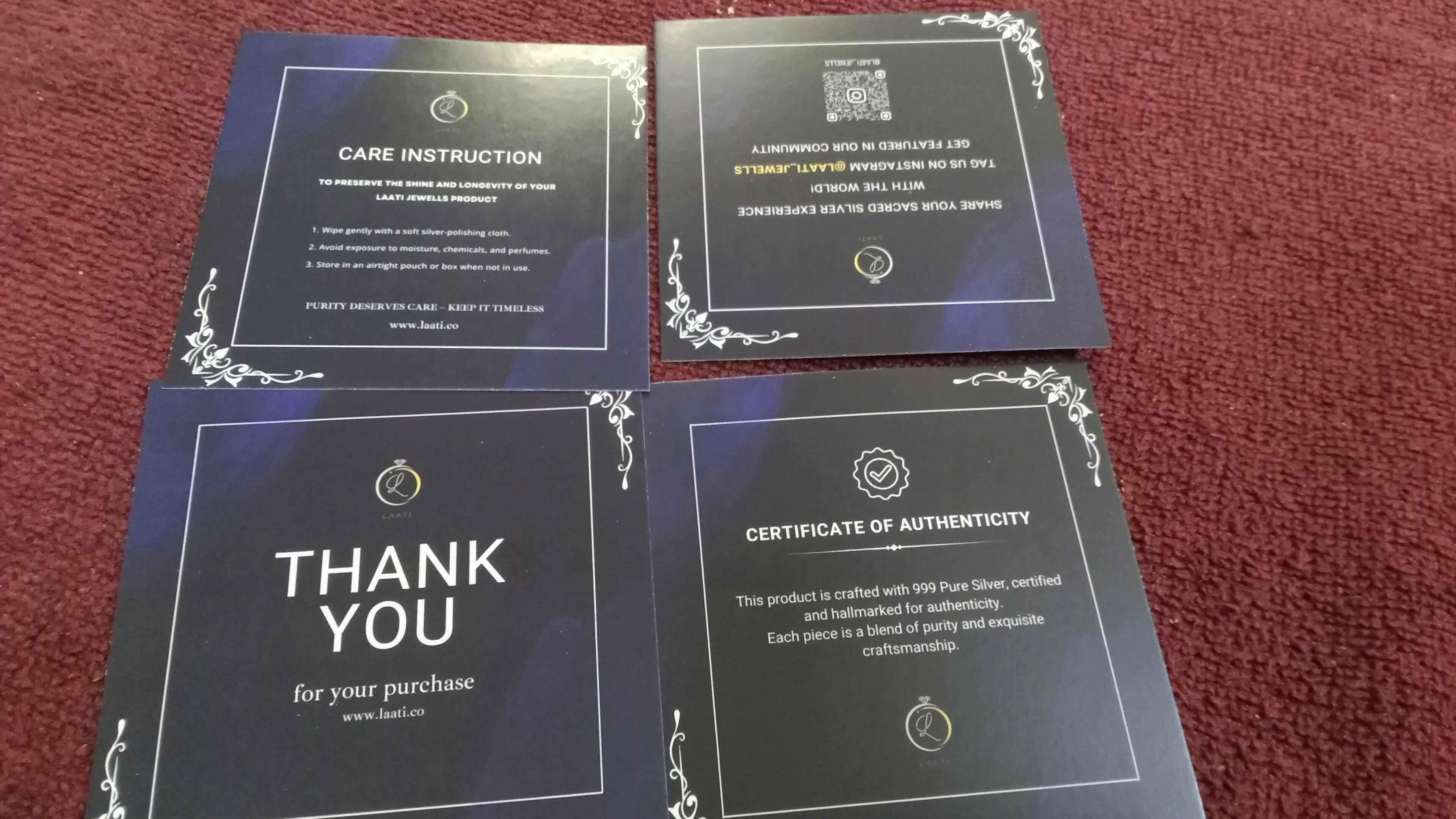 999 Pure Silver Hanuman Chalisa – Divinity in Your Hands! – Laati