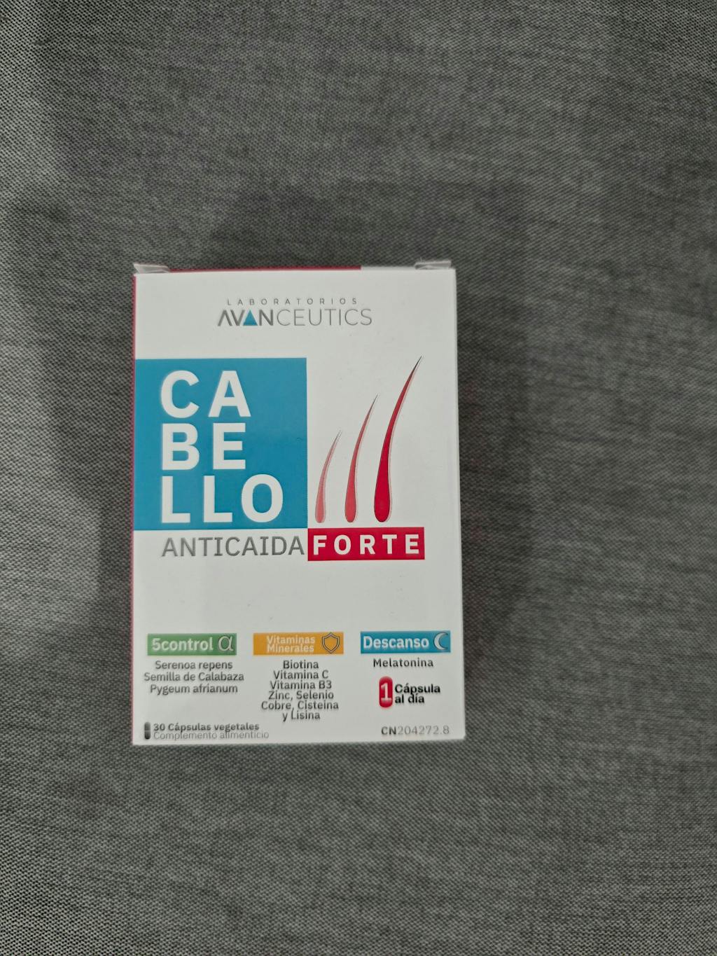 Cabello Forte - Suplemento con Biotina, Zinc y 15 Activos | 60 Cápsulas ...