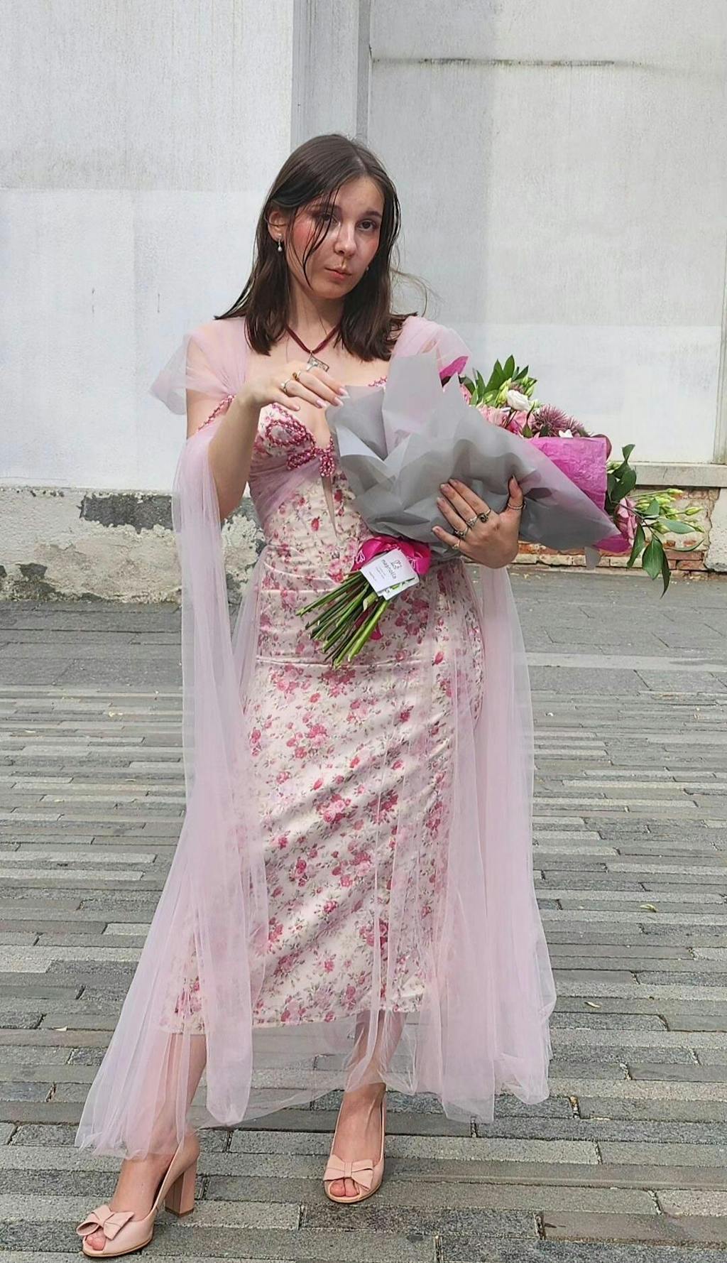 Floral Disc Fairy Corset Dress