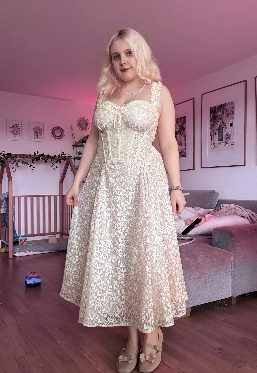 Curve & Plus The Glass Candy Corset Dress
