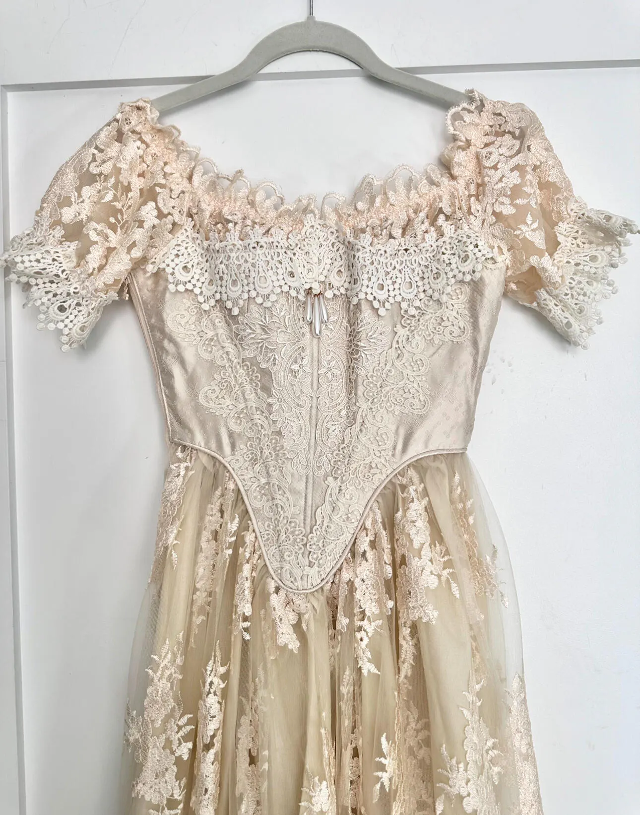 The Tear of Blossom and Candle Corset Dress