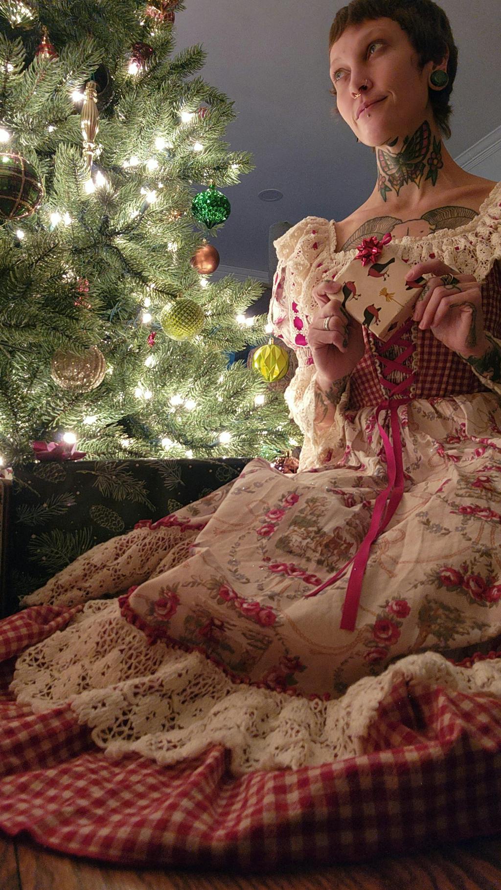 “Little Red Riding Hood” Cottage Dress