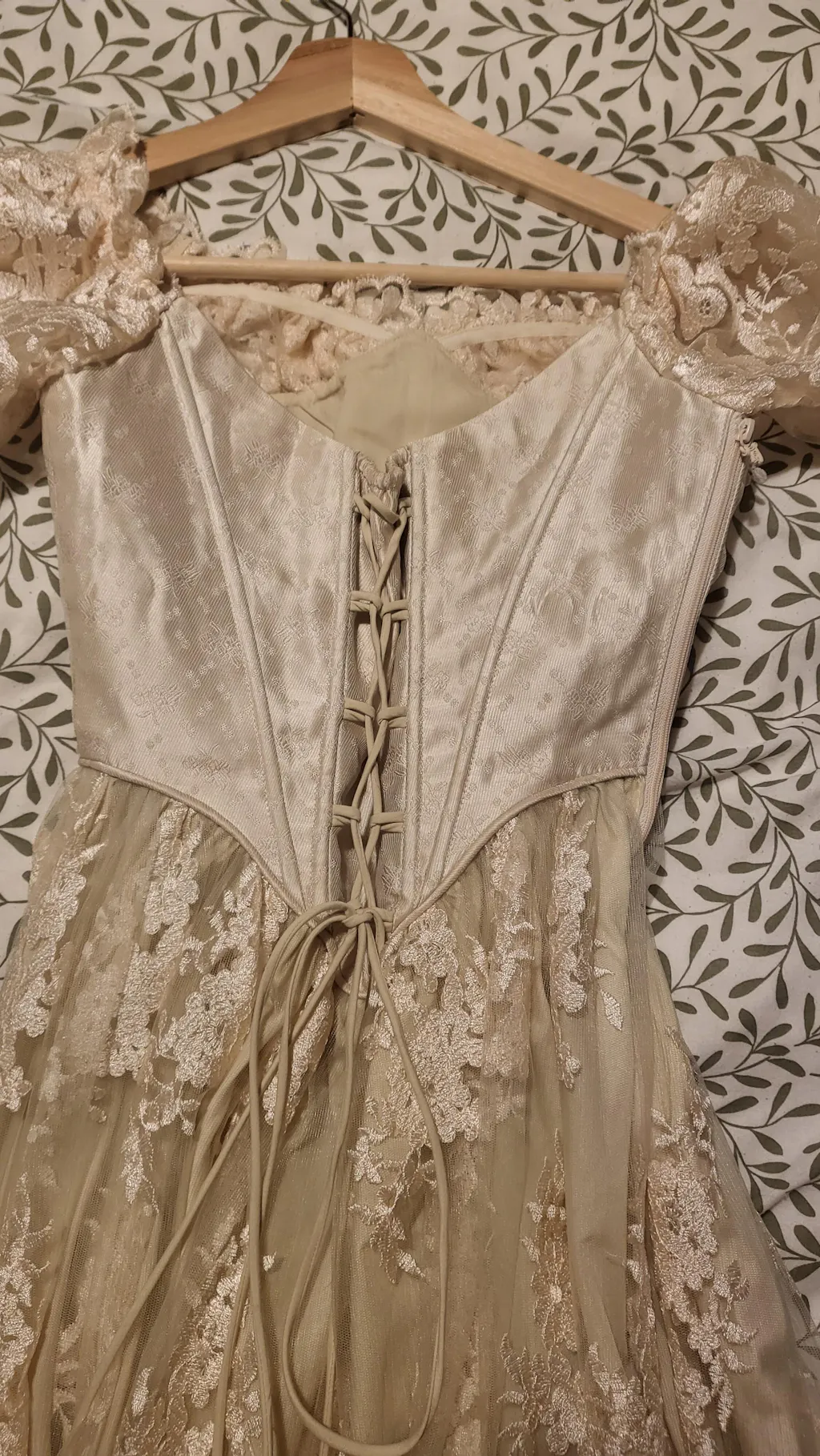 The Tear of Blossom and Candle Corset Dress