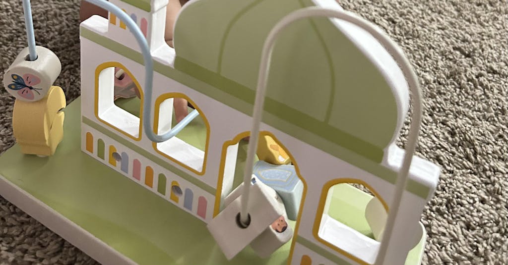 Masjid (Mosque) Bead Maze- Wooden, Islamic Kids Toys – Lala + Mo