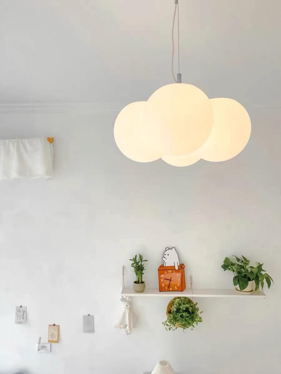 Lampsmodern Nordic Warm Cloud Ceiling Lamp LED Ceiling Lights For Bedroom