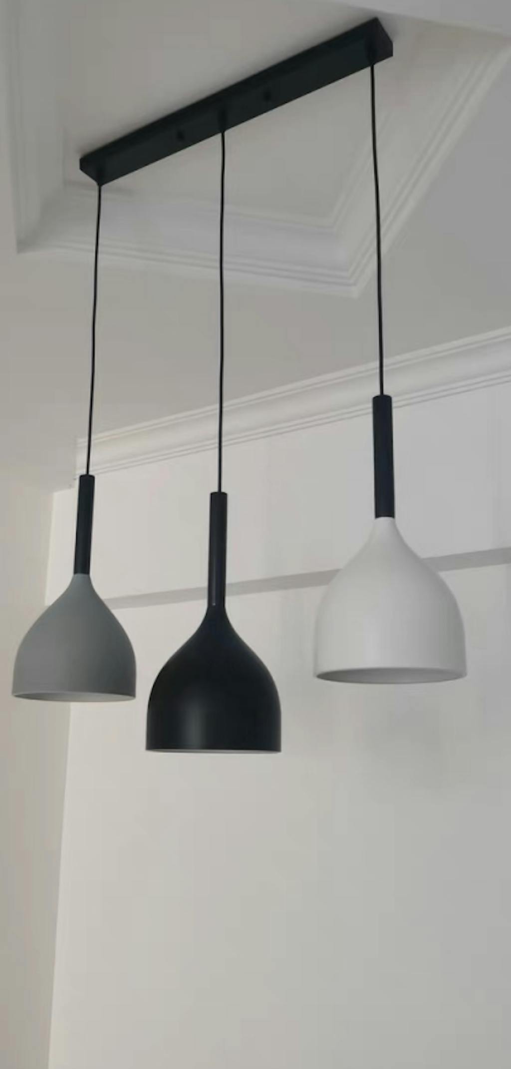 Lampsmodern Modern Metal Triple Ceiling Lights Info Single-Head Lamp ...