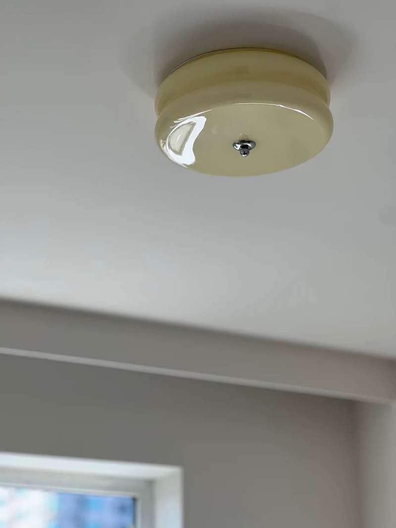 Lampsmodern Ceiling Light Art Deco Cream Cake Ceiling Lamp For Bedroom