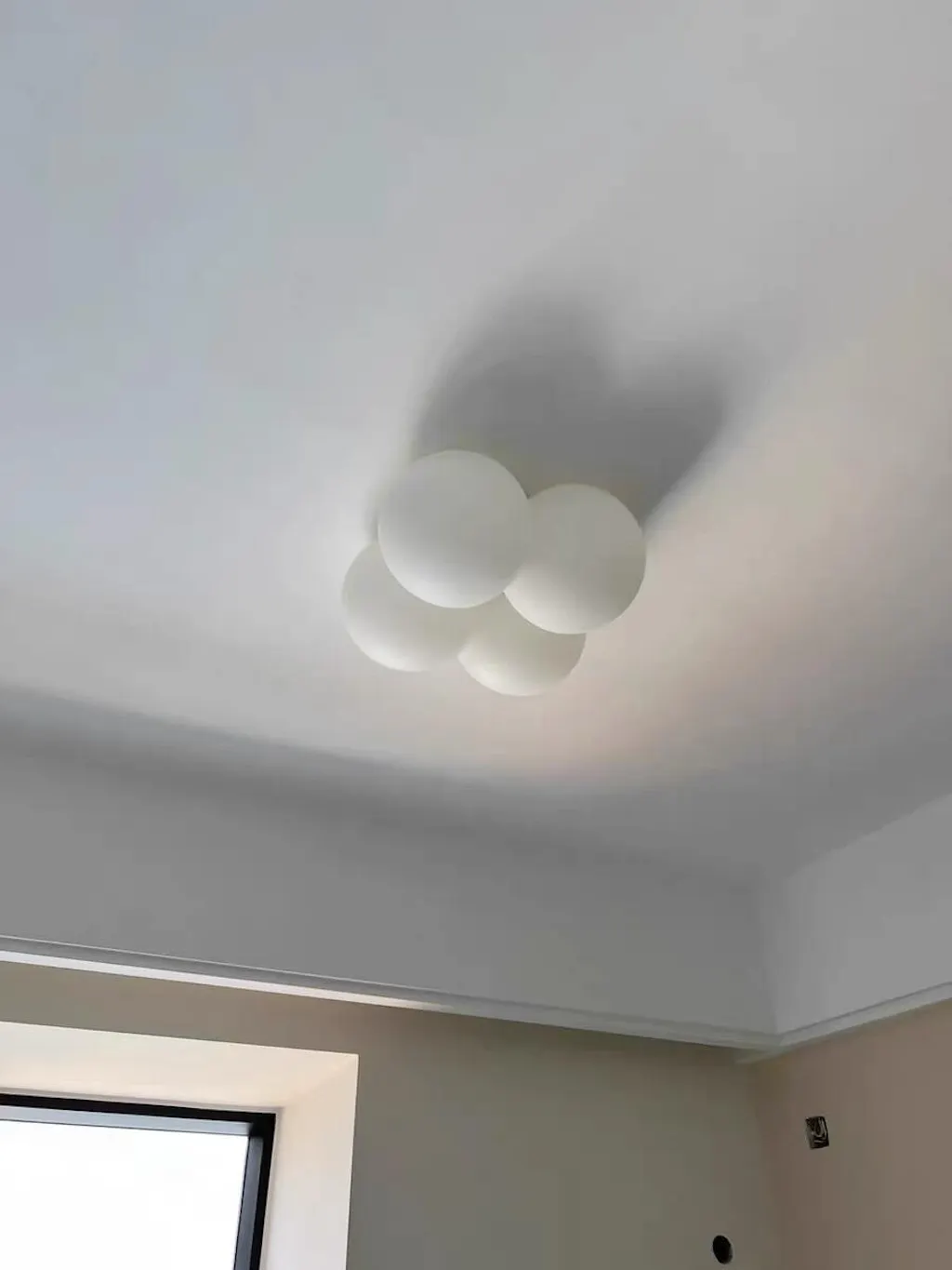 Lampsmodern Nordic Warm Cloud Ceiling Lamp LED Ceiling Lights For Bedroom