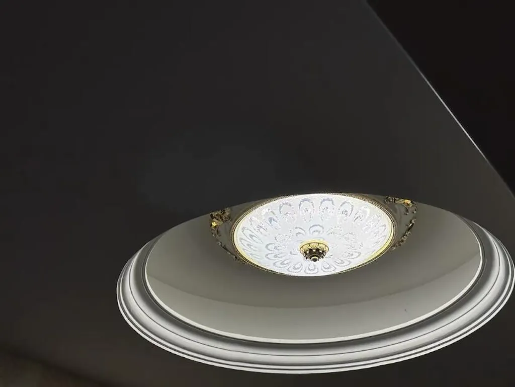 Lampsmodern Modern Glass LED Ceiling Lights Dome Flush Ceiling Lights