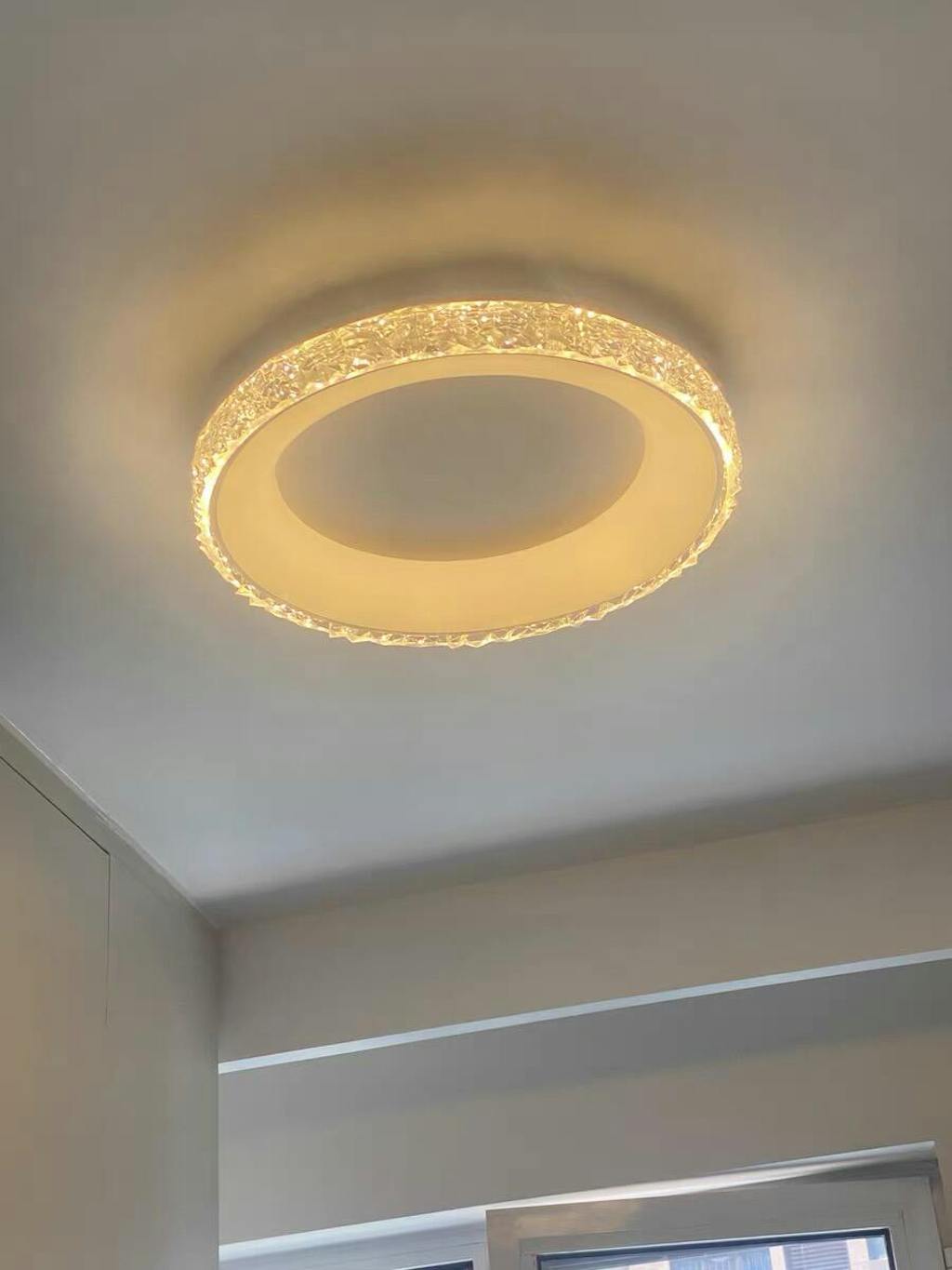 Lampsmodern Flush Living Room Ceiling Light Modern Round LED Ceiling Lights