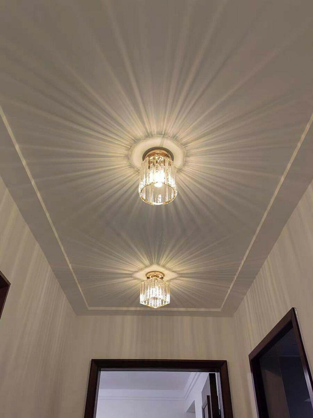 Lampsmodern Modern Hallway Ceiling Light Crystal Bedroom Ceiling Lights