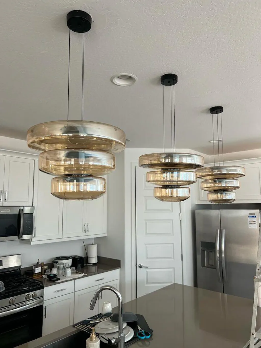 Lampsmodern Designer Style Pendant Light Modern Creative Glass Hanging ...