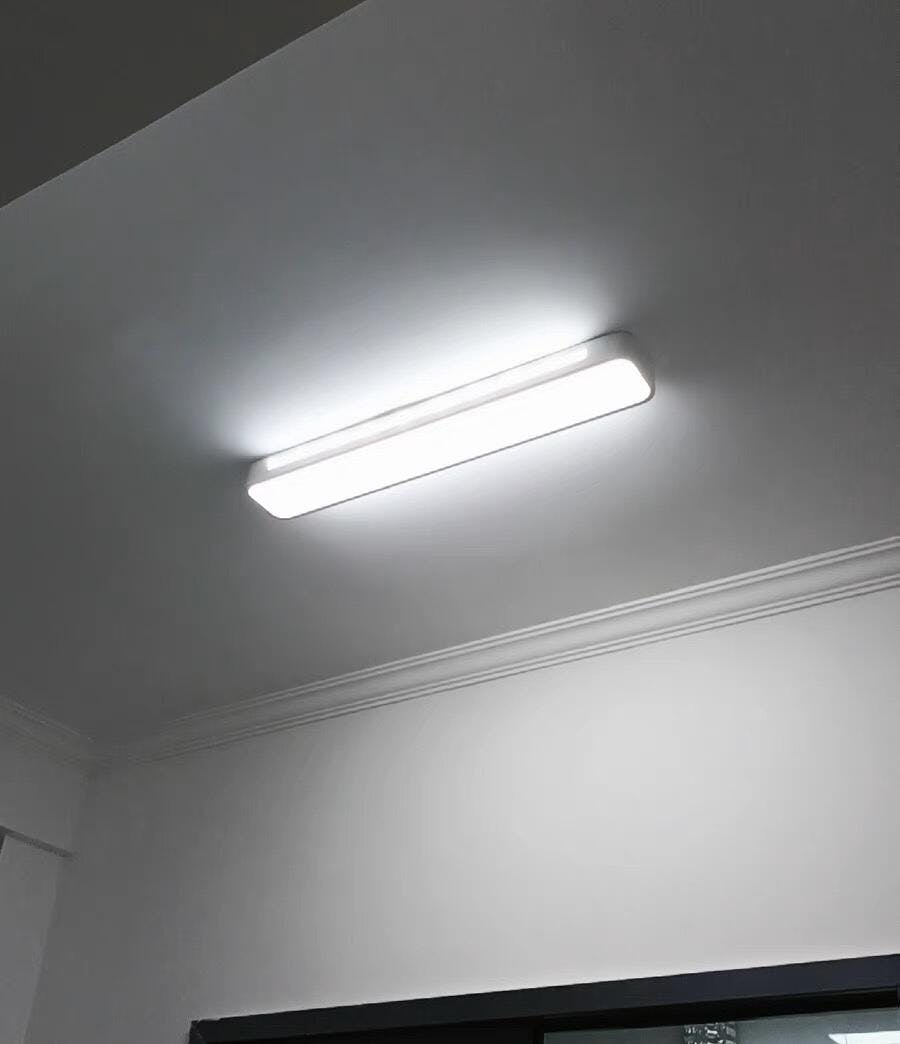 Lampsmodern Ceiling Light Modern Nordic Minimalist Long LED Low Ceiling ...