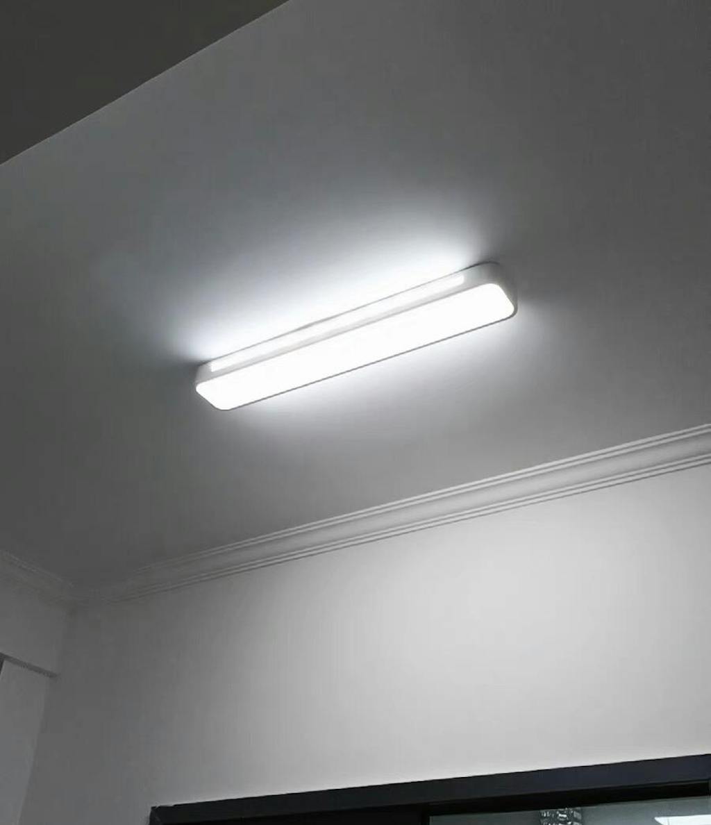 Lampsmodern Ceiling Light Modern Nordic Minimalist Long LED Low Ceiling ...