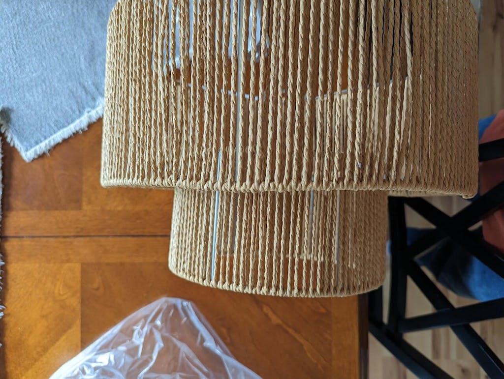 Lampsmodern Pendant Light Weave Rope Pendant Light Fixture Retro ...