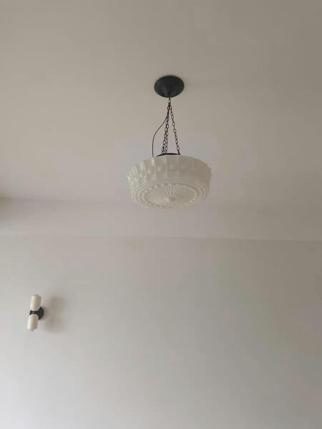 Lampsmodern Pendant Light Large White Vintage Hanging Light Fixtures