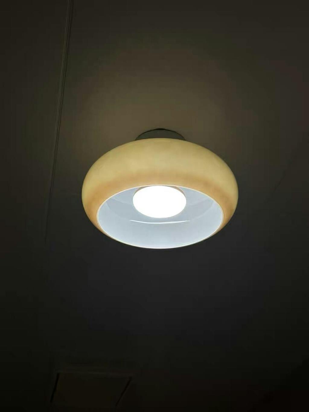 Lampsmodern Vintage Round ceiling Lights Glass Ceiling Lamp