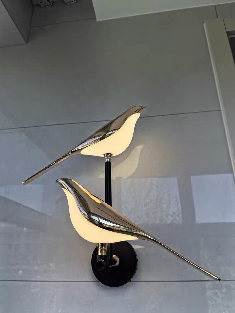 Lampsmodern Modern Led Art Design Bird Wall Light