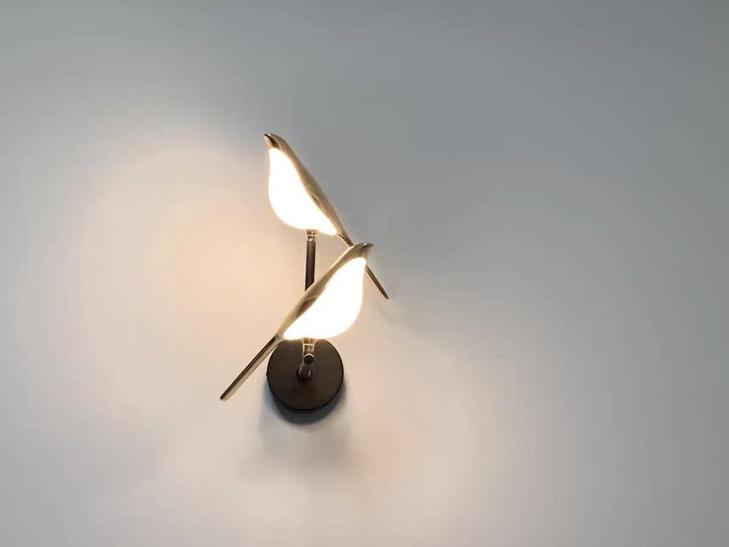 Lampsmodern Modern Led Art Design Bird Wall Light