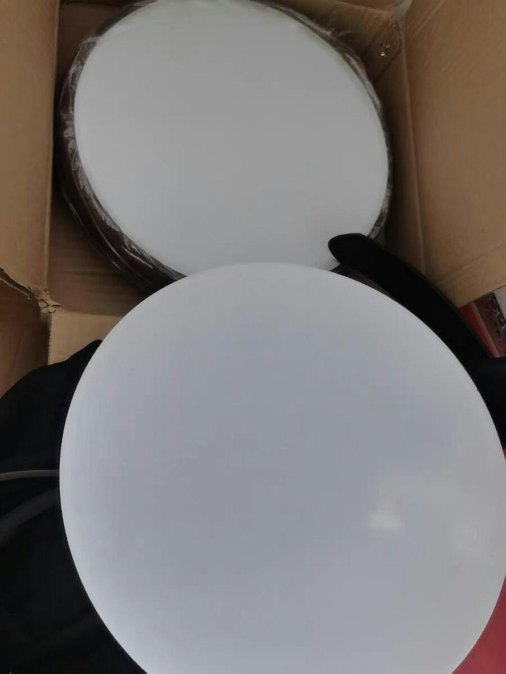 Lampsmodern LED Scandinavian Wood LED Round Ceiling Lamp For Living Room