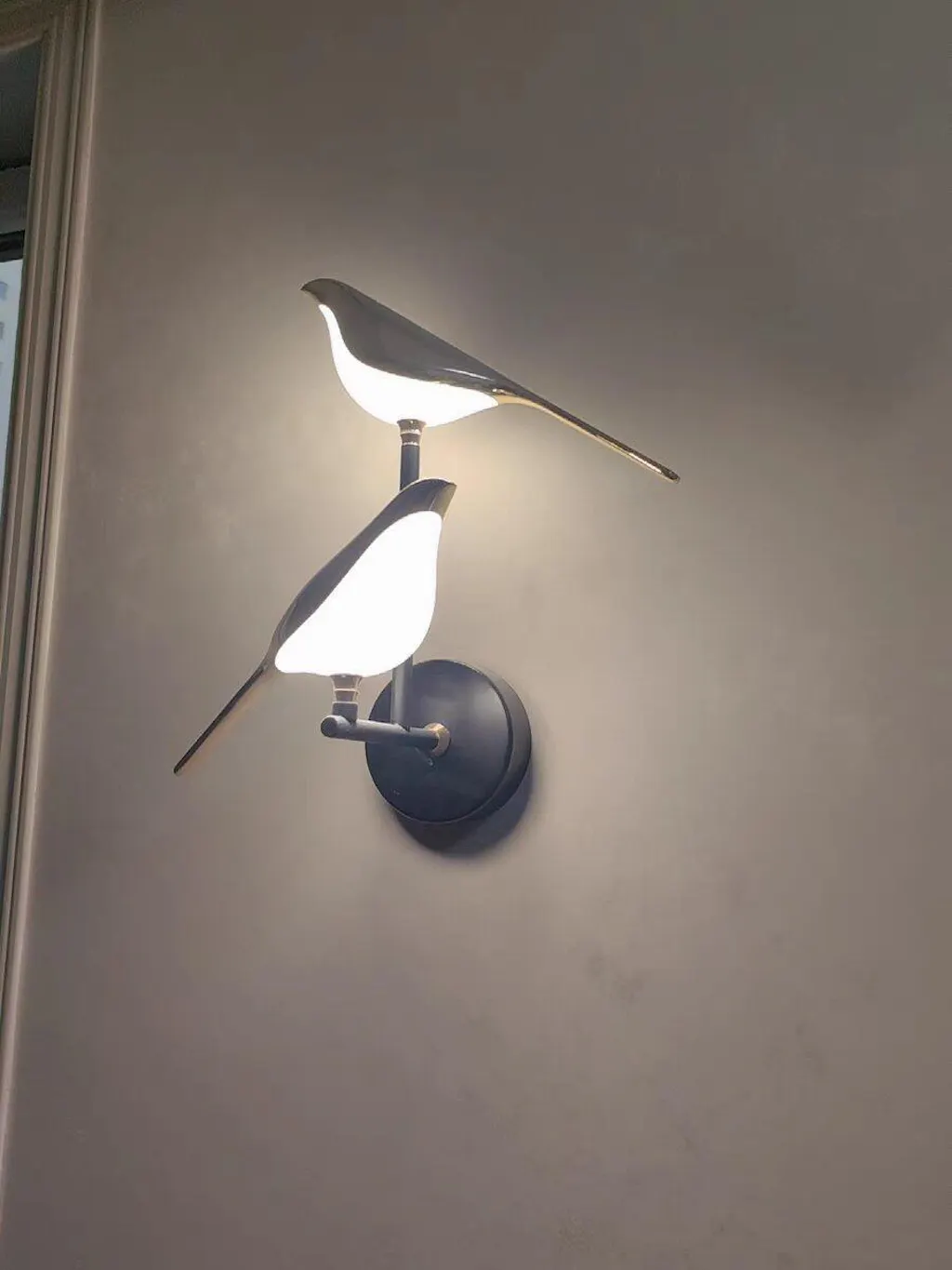 Lampsmodern Modern Led Art Design Bird Wall Light