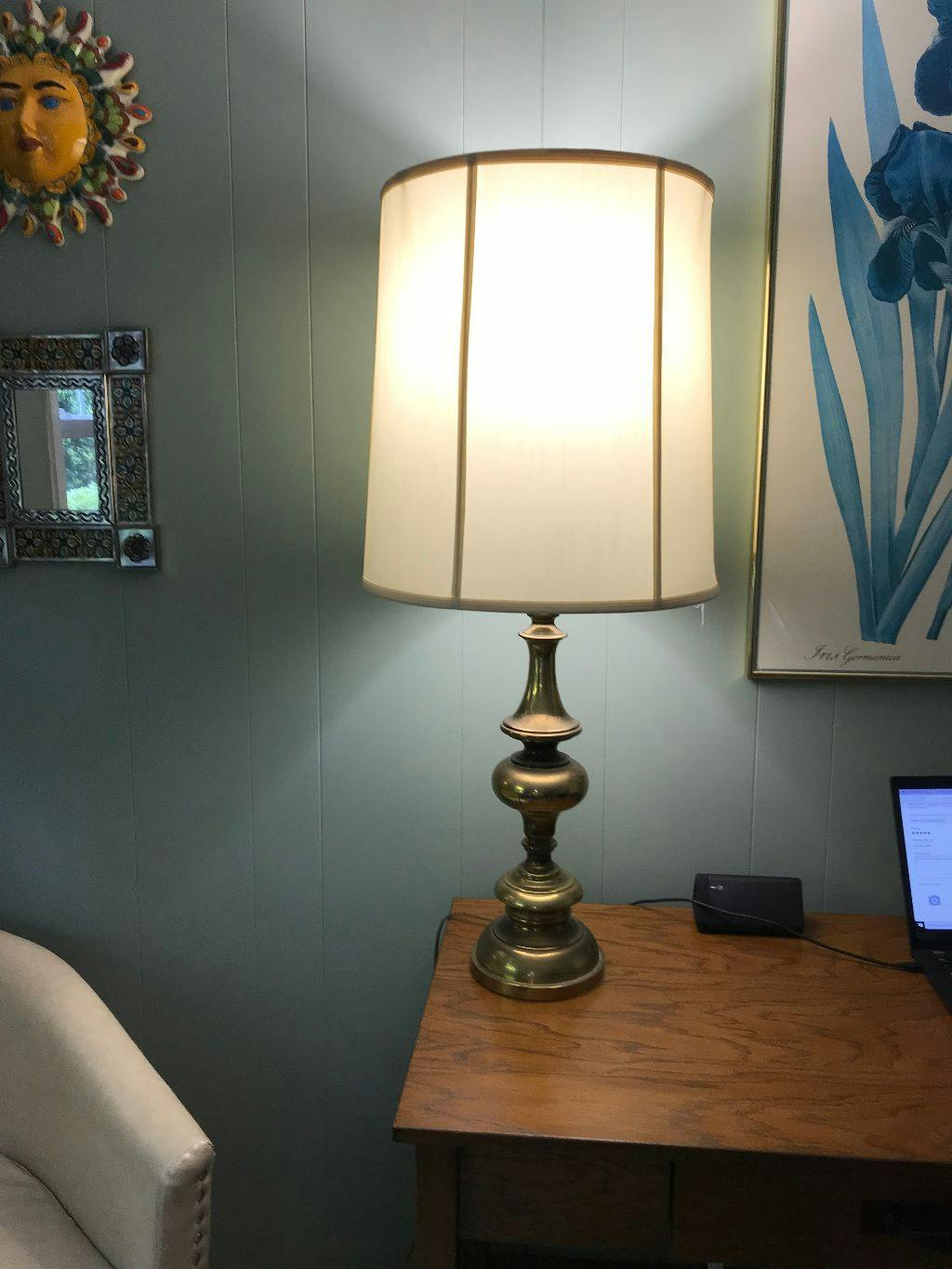 NEW HomeConcept Egg Shell Shantung Drum Lampshade 14" Top x 141617DRES