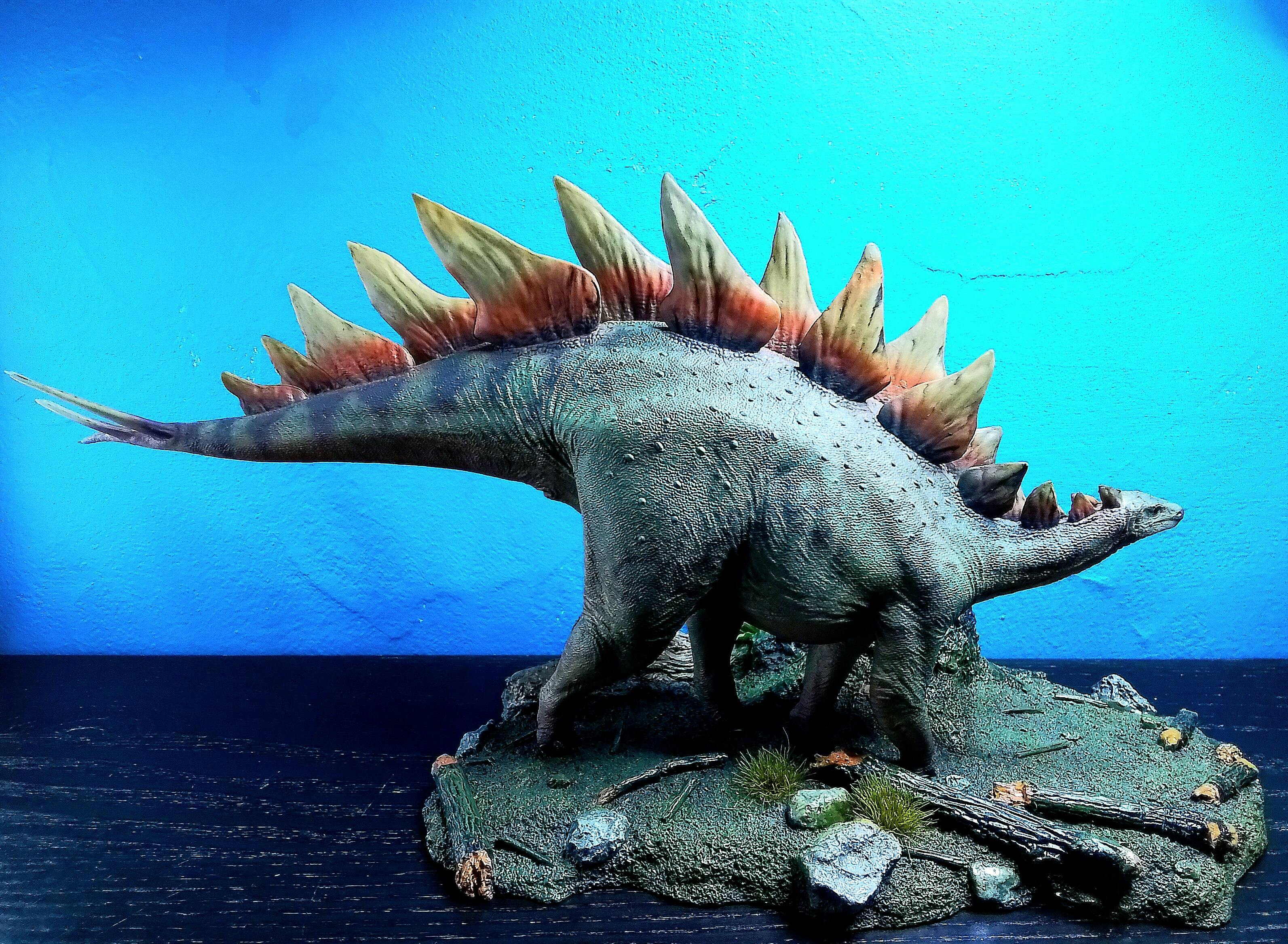 HAOLONGGOOD 1:35 Scale Stegosaurus Model – Lana Time Shop