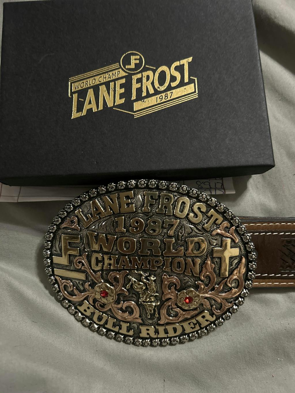 Limited Edition LF Buckle – Lane Frost Brand