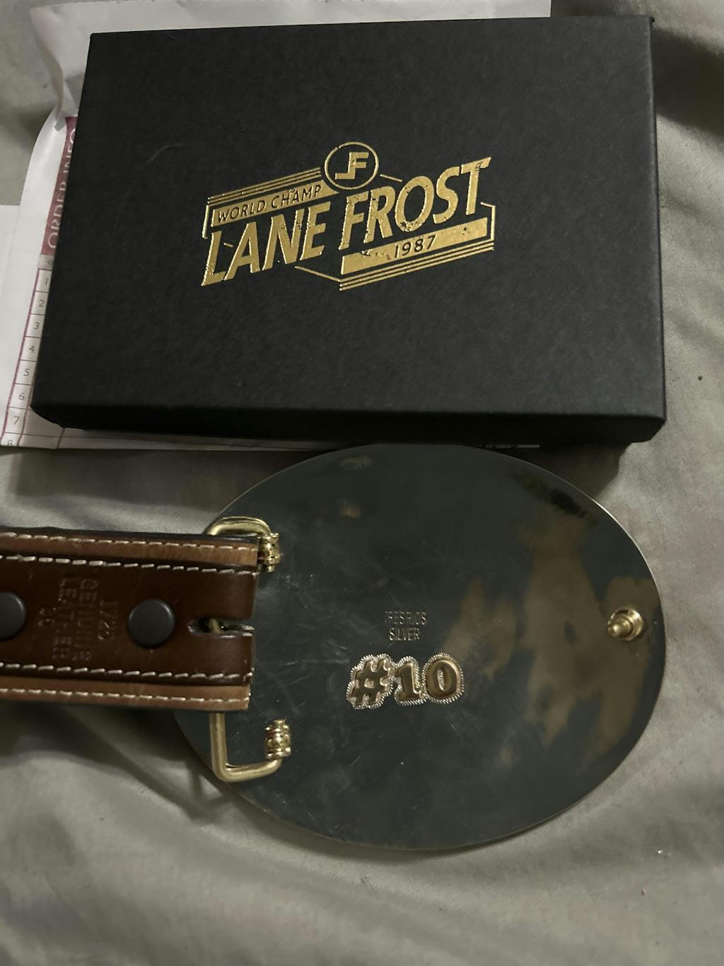 Limited Edition LF Buckle – Lane Frost Brand