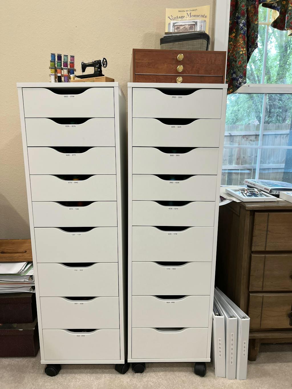 Embroidery Thread Project Tray (Set 1) | Project Tray | Thread Tray ...