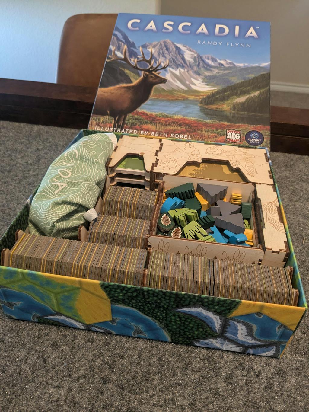 Cascadia | Insert | Cascadia Organizer | Laserox