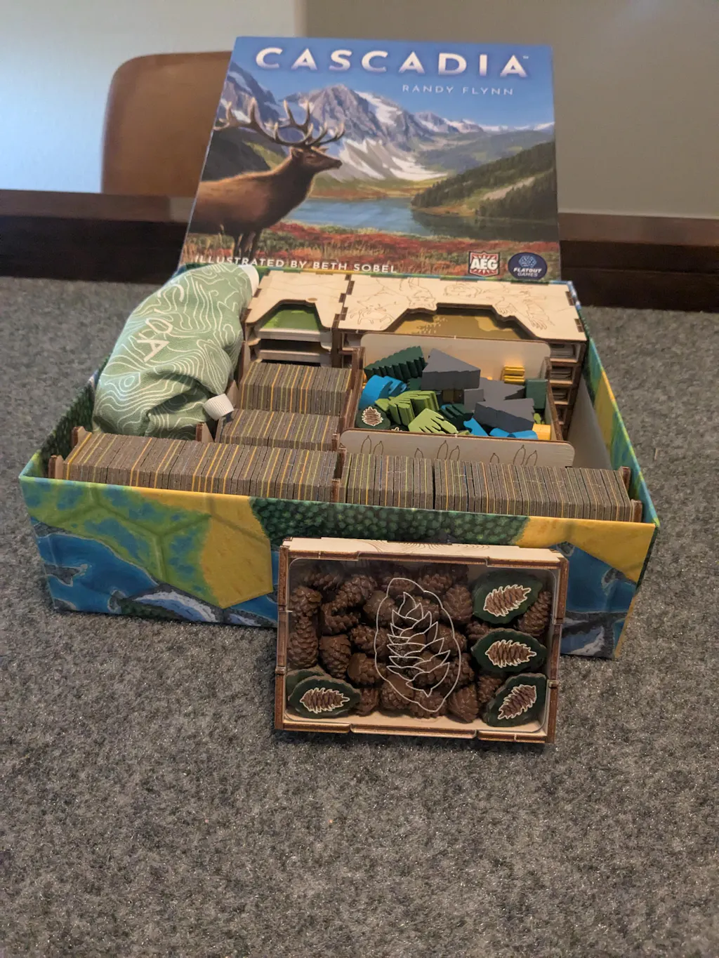 Cascadia | Insert | Cascadia Organizer | Laserox
