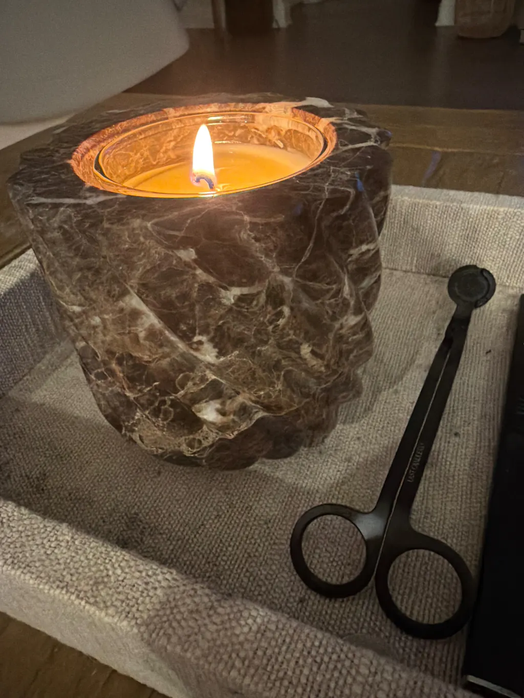 White Onyx Refillable Candle – LAST Candle Company