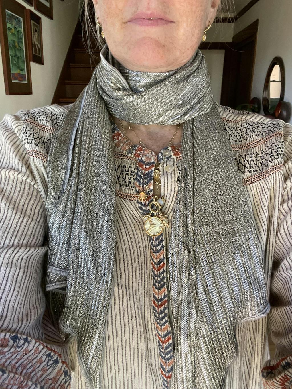 Handmade Clear Night Sky Scarf | Shop Unique Scarves & Wraps – Late ...