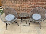 OUTLET - Hebe String Bistro Set - Navy Blue - Laura James
